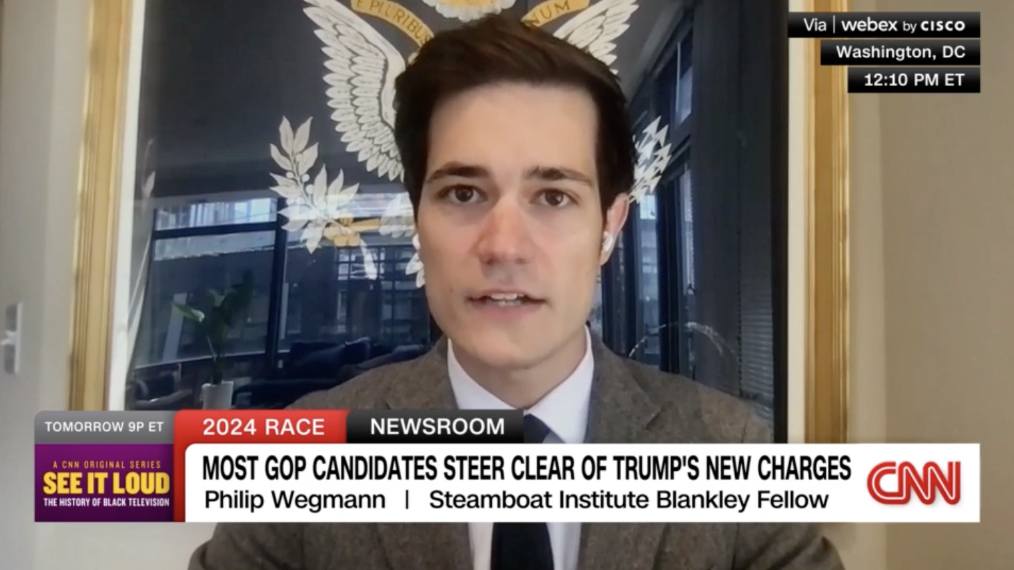 SI Blankley Fellow Phil Wegmann Joins CNN to Discuss Trump’s Legal ...